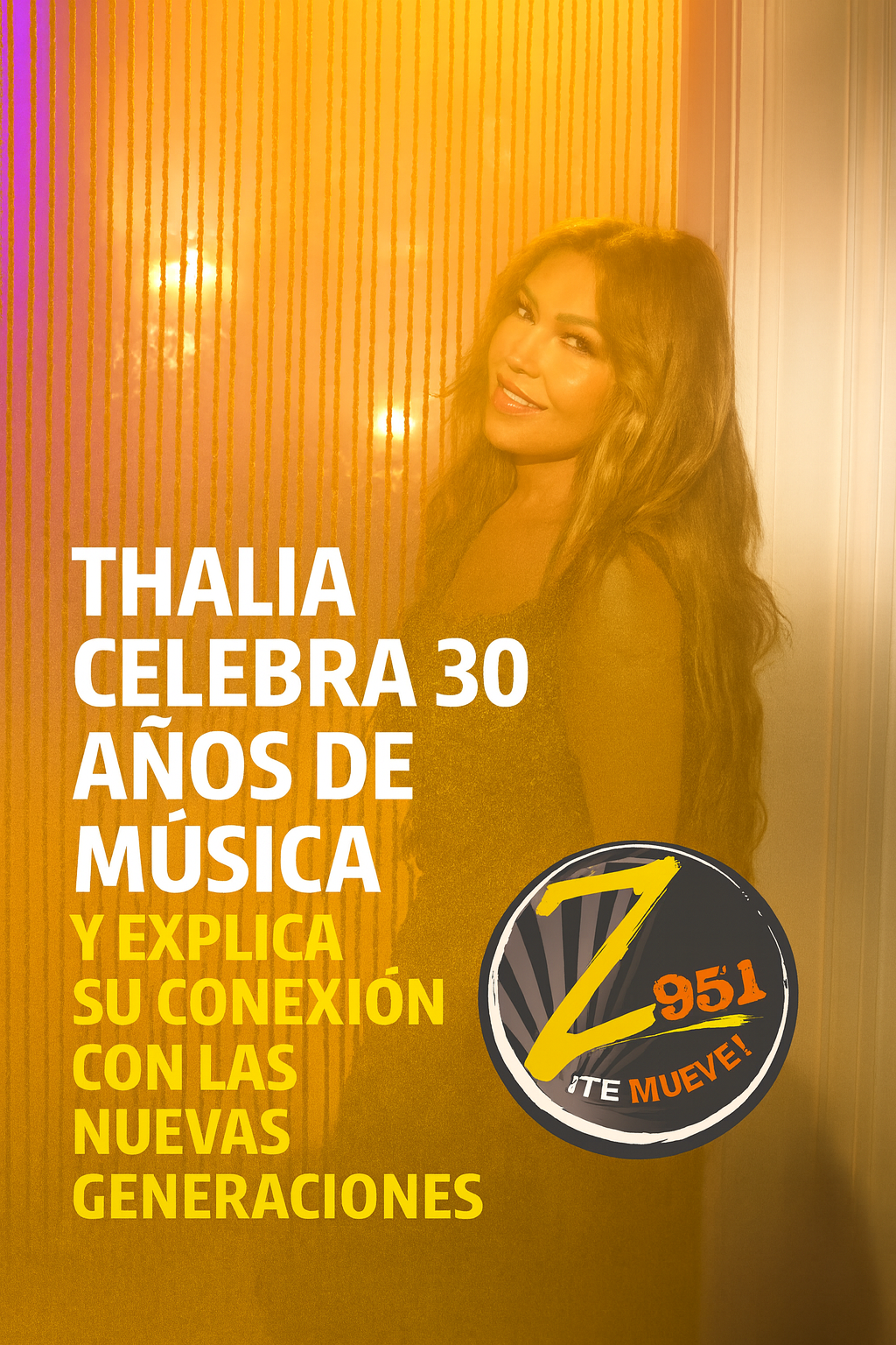 Thalía celebra 30 años de carrera con “Ojitos Mexicanos” - Zeta FM