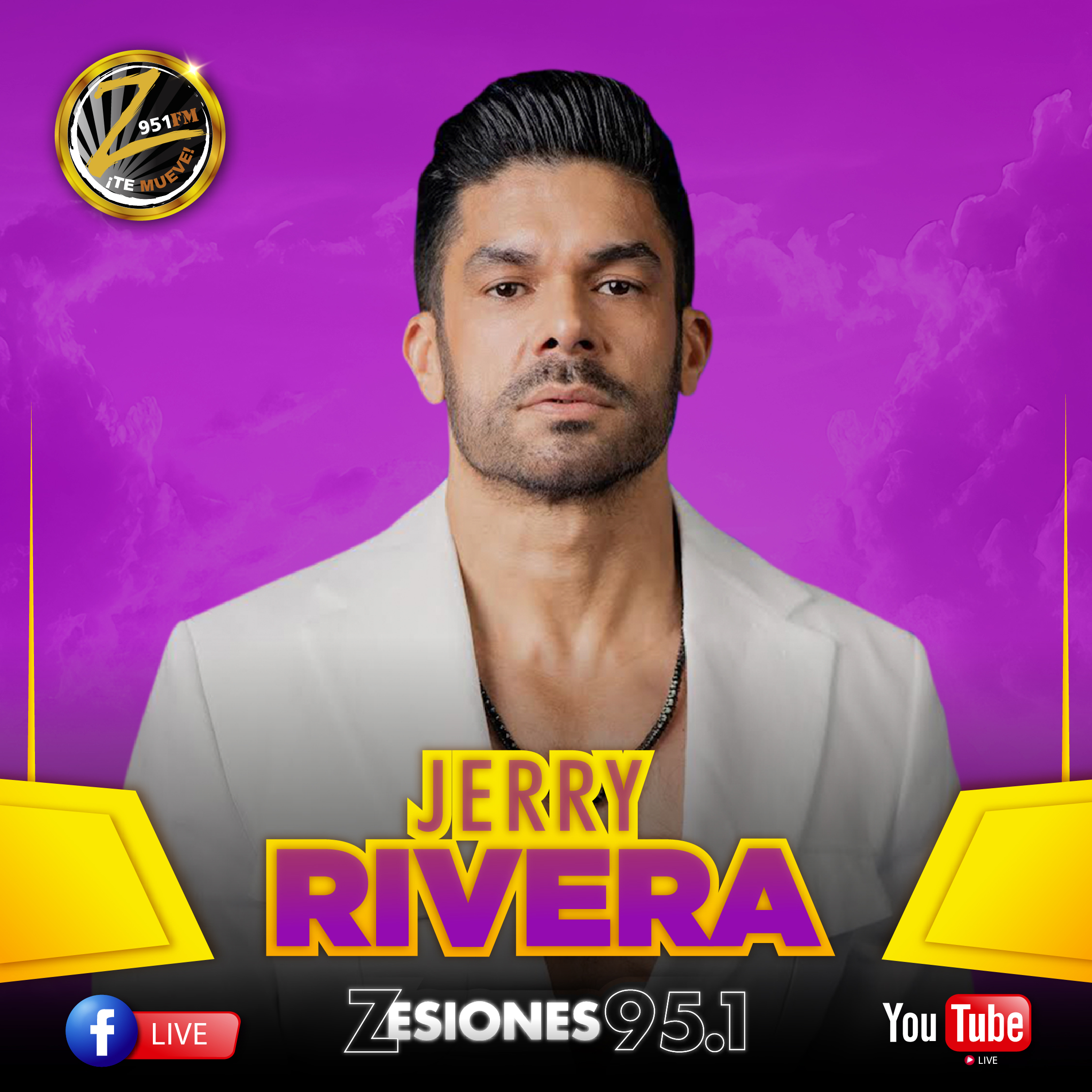 ZESIONES 95 1 - JERRY RIVERA - Zeta FM