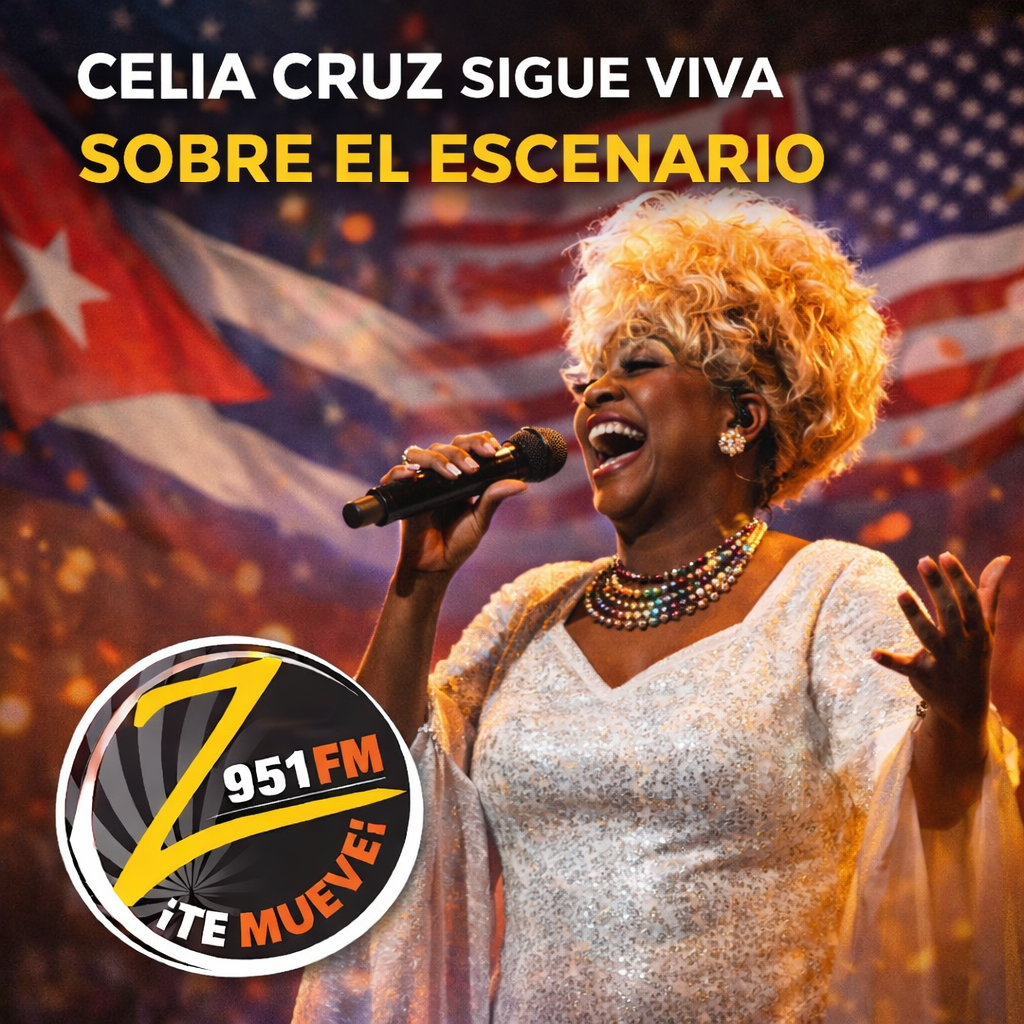 Celia Cruz sigue viva sobre el escenario - Zeta FM