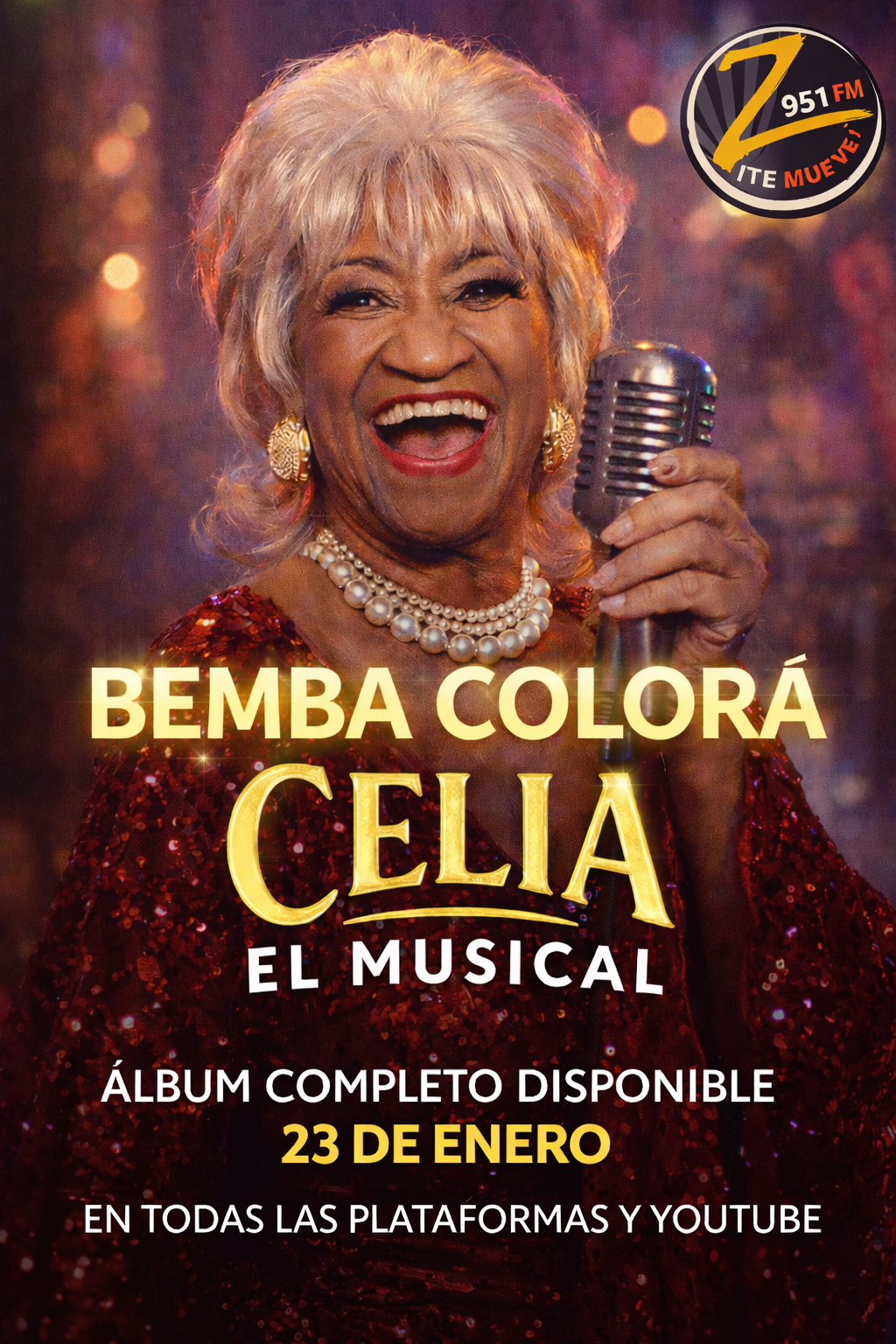 “Bemba Colorá” revive el espíritu de Celia Cruz en Celia El Musical ...